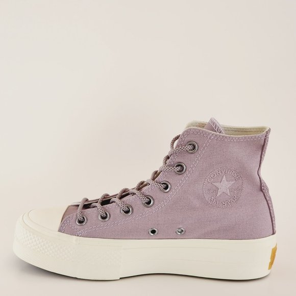 Converse | Shoes | Converse Ctas Hi Lift Lucid Lilac Canvas Womens ...